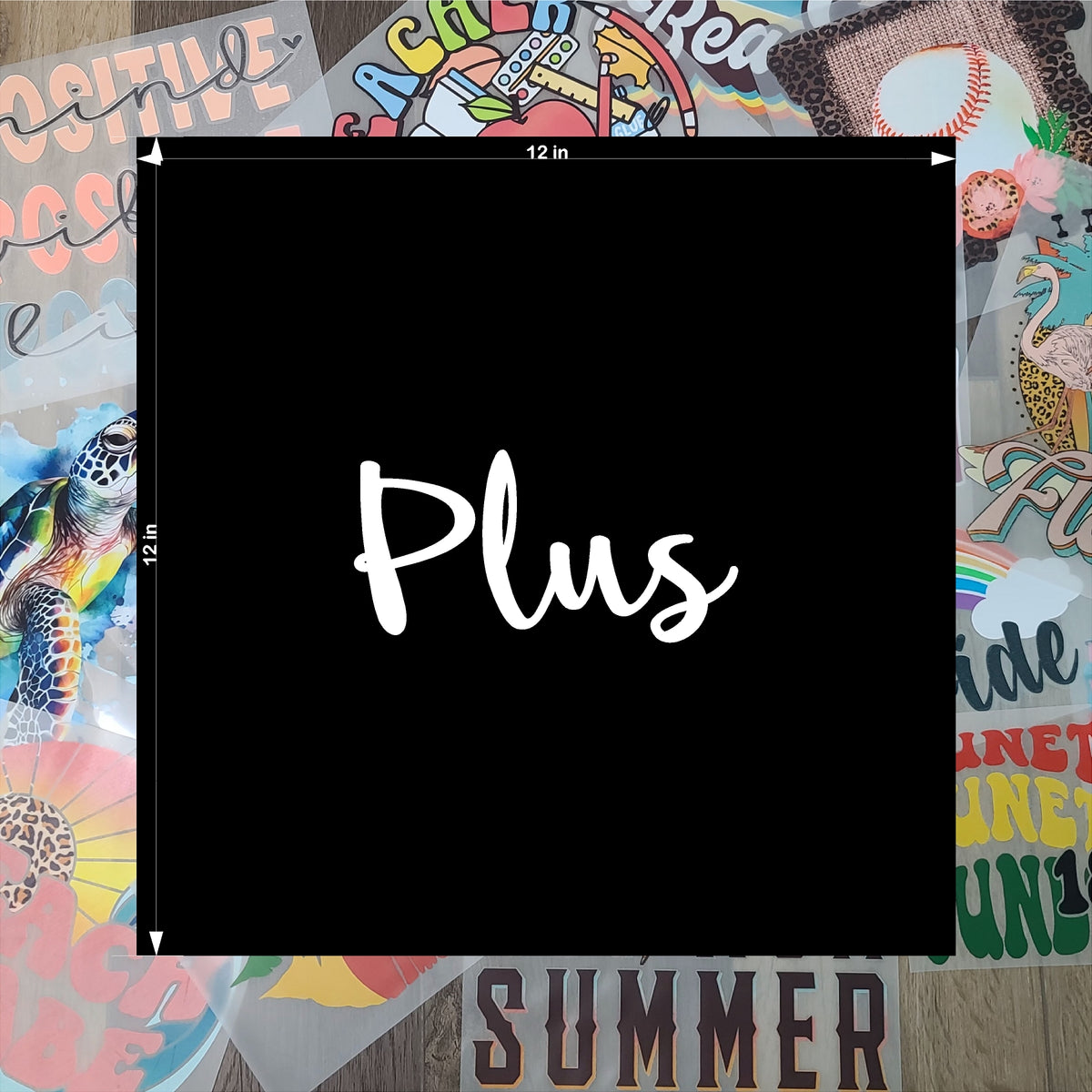 DTF Custom Image 12"x12" (heat transfer) – Go Stick It Vinyl, LLC